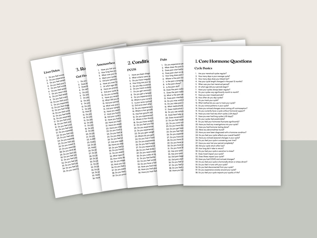 Clinic Materials – Naturopath Hub