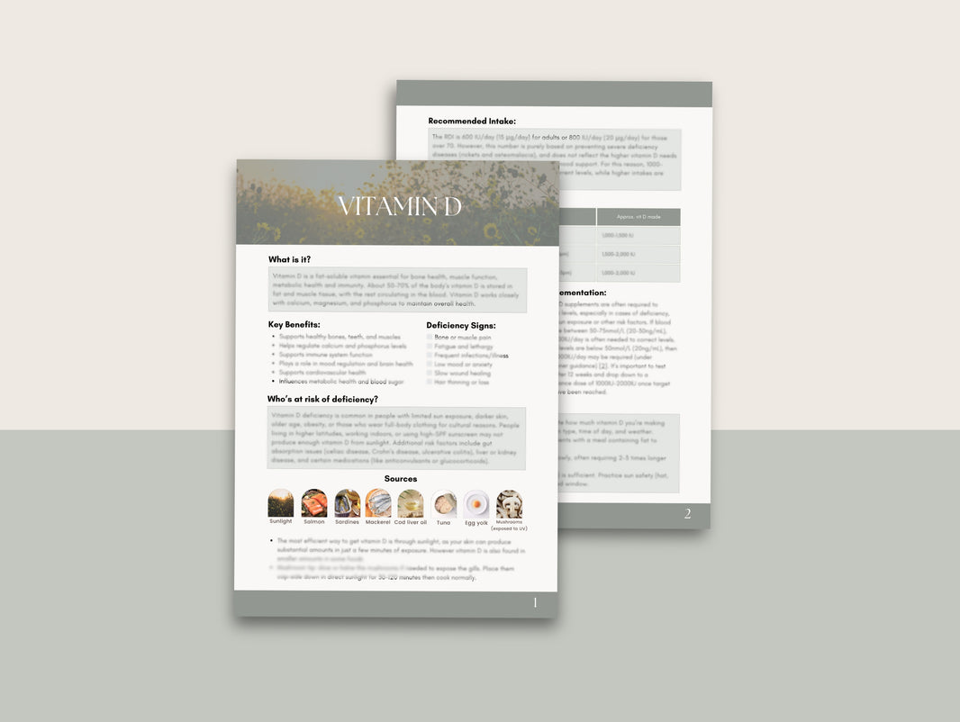 Patient Handouts – Naturopath Hub